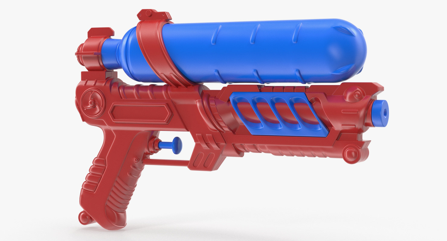 3D water gun generic model - TurboSquid 1305016