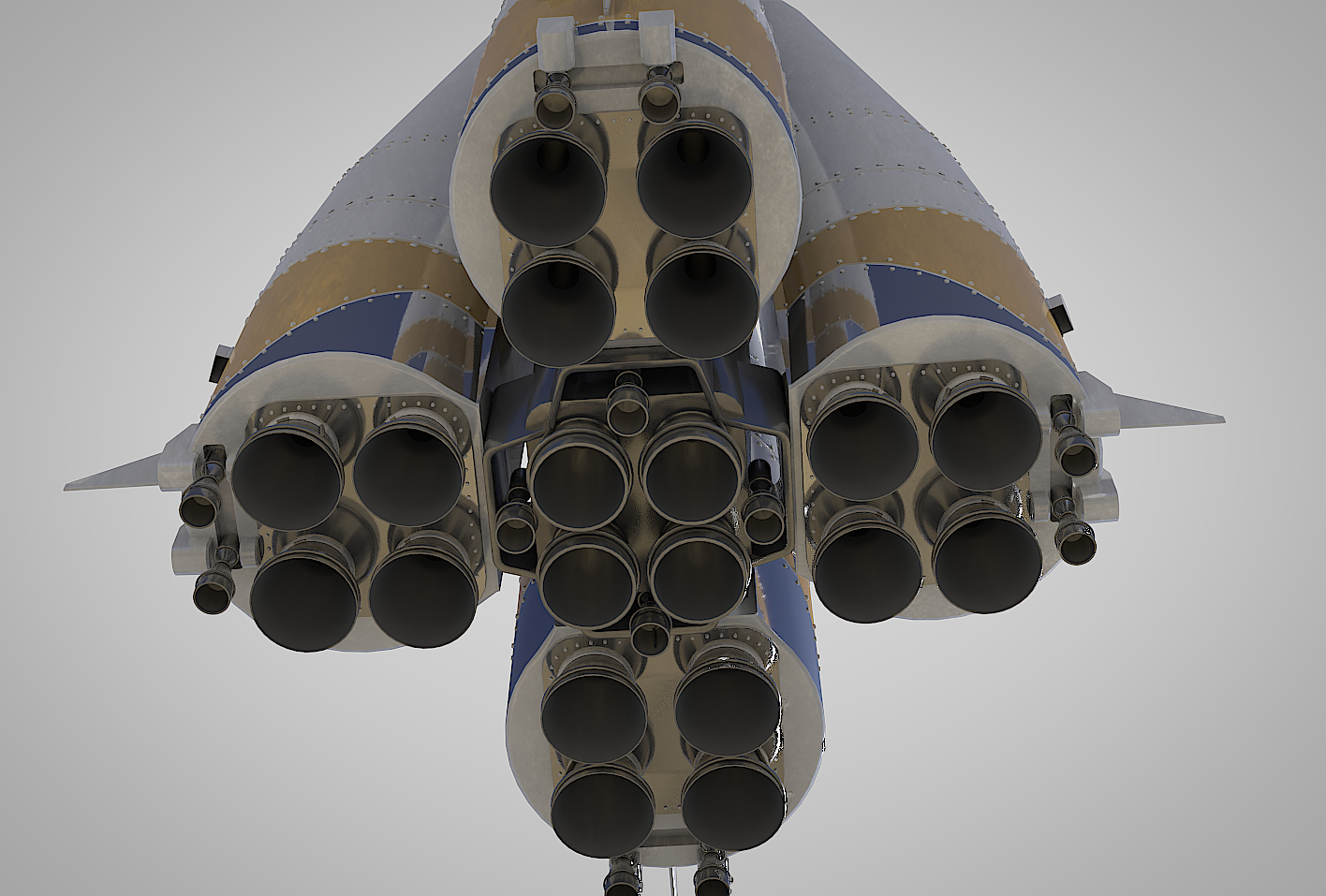 Modello 3D R-7 Rocket Semyorka Vostok - TurboSquid 1305045