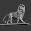 3D stone lion sculpture model - TurboSquid 1305050