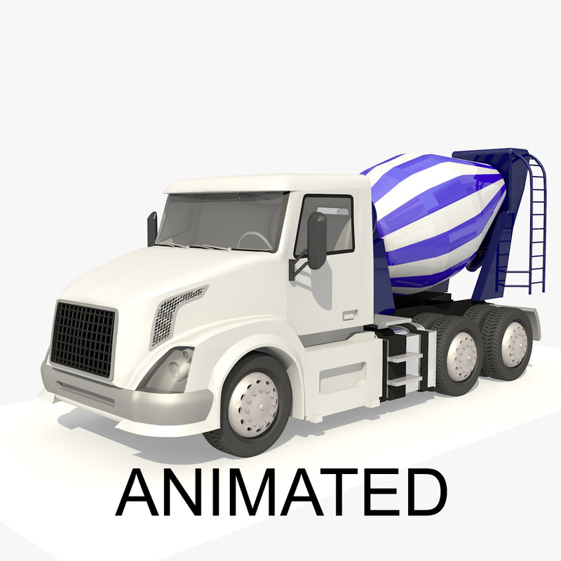 Heavy vehicle lorry animations 3D - TurboSquid 1305109