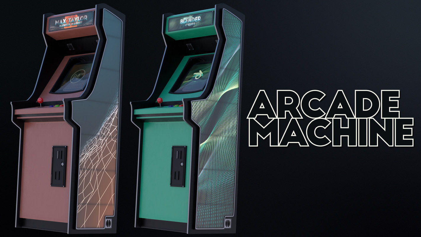 3D model classic arcade machine - TurboSquid 1305126