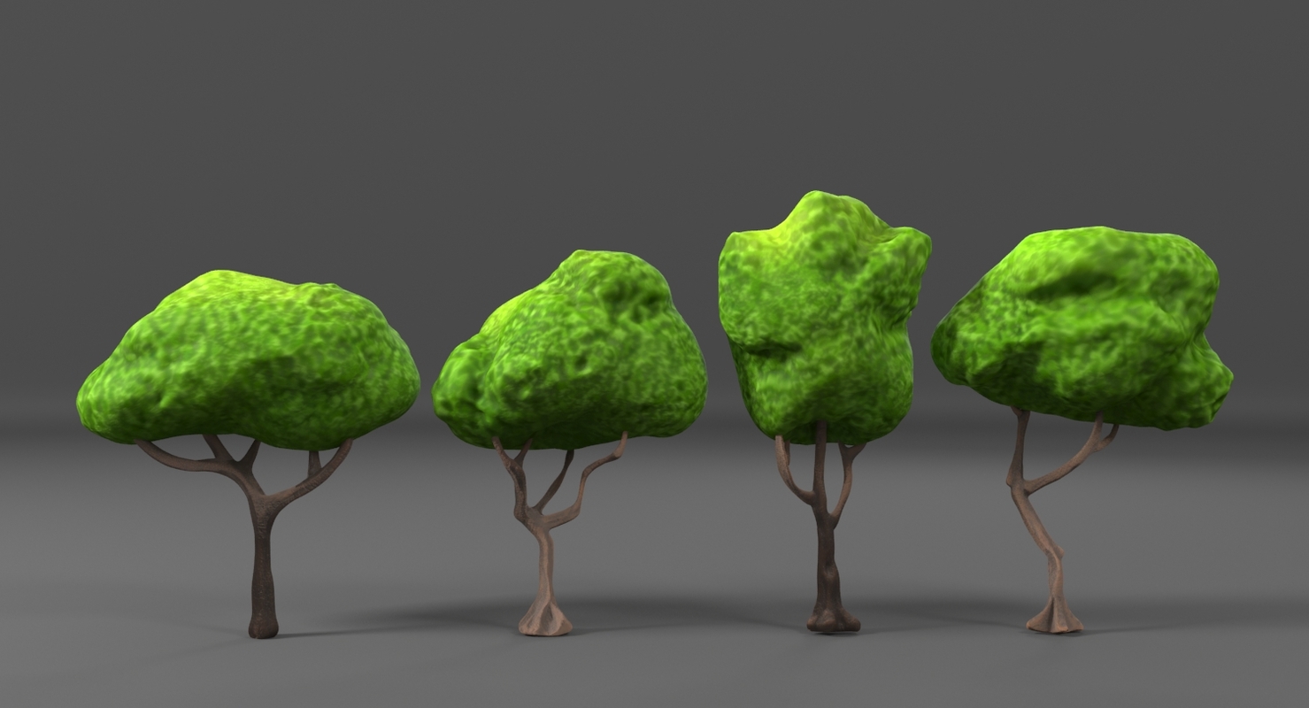 Stylized tree 3D - TurboSquid 1305192