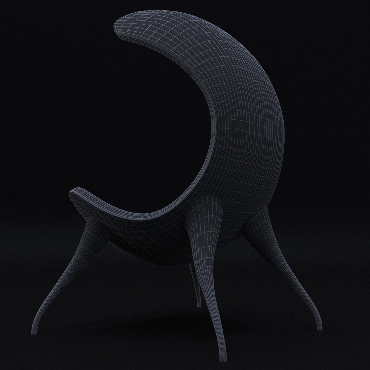 3D chair dounyasha model - TurboSquid 1305202