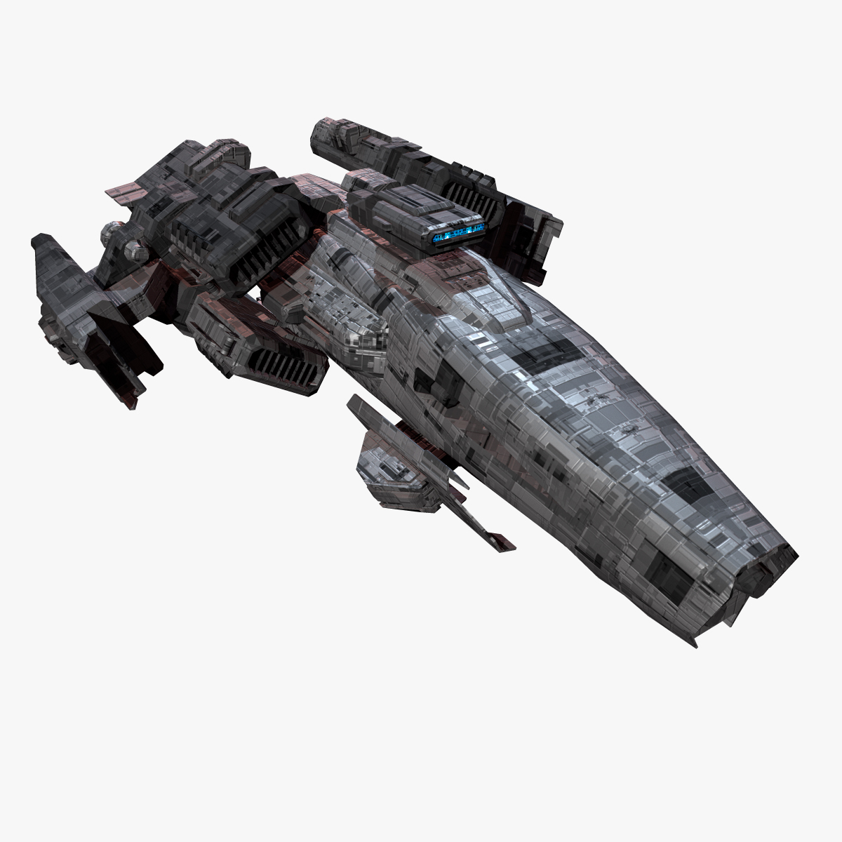 Starship spacecraft 3D model - TurboSquid 1305349