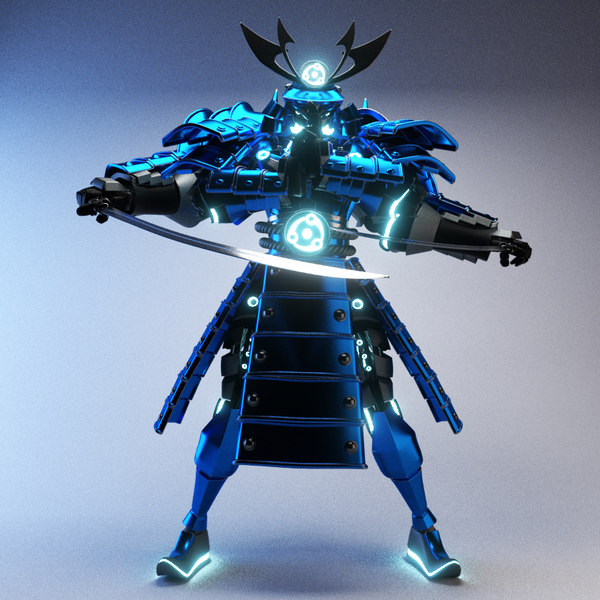 Ninja samurai robot 3D model - TurboSquid 1305505