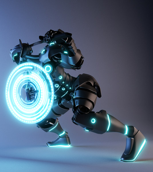 Ninja robot 3D model - TurboSquid 1305558