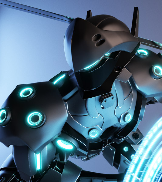 Ninja robot 3D model - TurboSquid 1305558