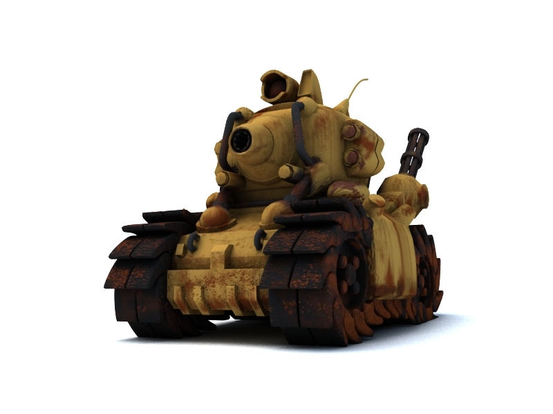 3D rusted tank - TurboSquid 1305574