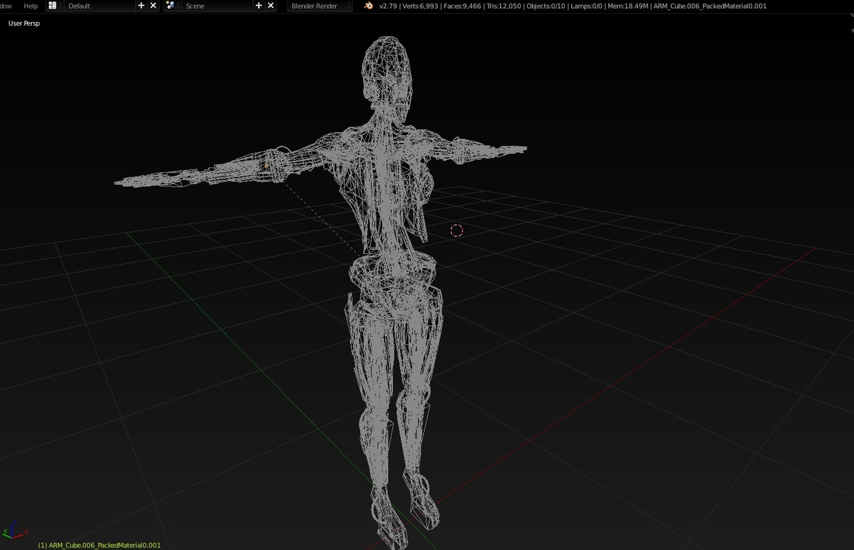 Female robot 3D - TurboSquid 1305620