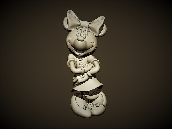 Minnie Mouse 3D Models for Download | TurboSquid