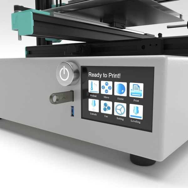 3D-Drucker animiert 3D-Modell - TurboSquid 1305727