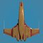 3D model spaceship dagger type 1 - TurboSquid 1305809