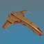 3D model spaceship dagger type 1 - TurboSquid 1305809