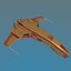 3D model spaceship dagger type 1 - TurboSquid 1305809