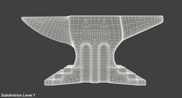Used anvil 3D model - TurboSquid 1306052