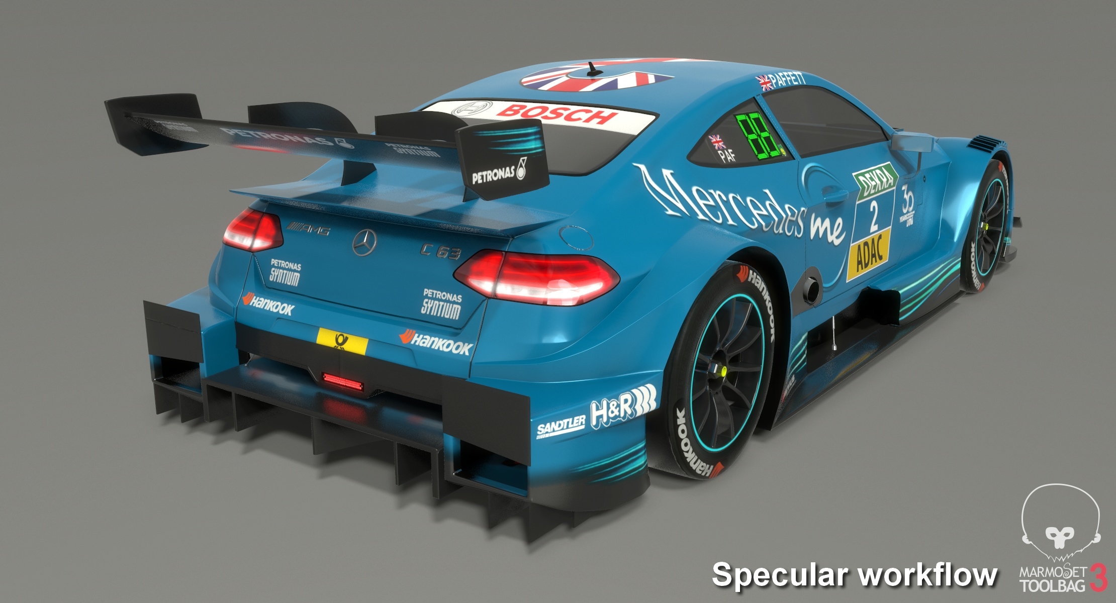 3D mercedes-amg c63 dtm season model - TurboSquid 1306330
