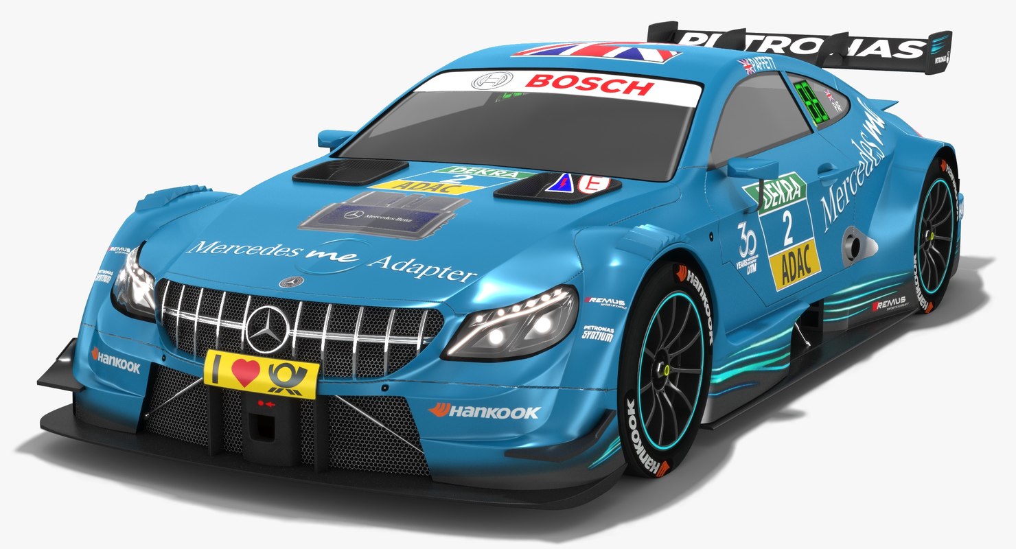 3D mercedes-amg c63 dtm season model - TurboSquid 1306330