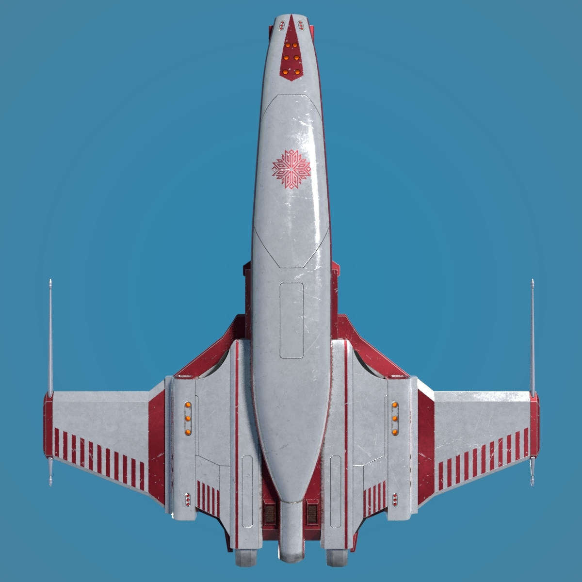 Spaceship dagger type 1 3D - TurboSquid 1306370
