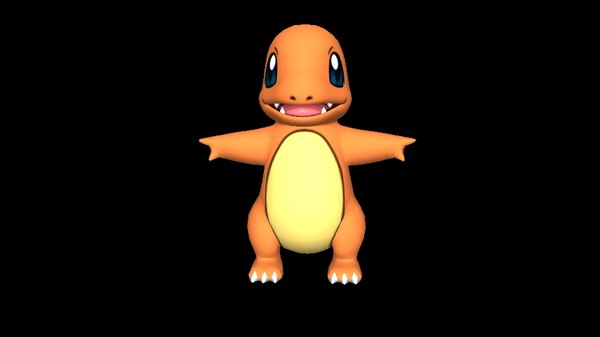 Pokemon charmander animation 3D model - TurboSquid 1306523