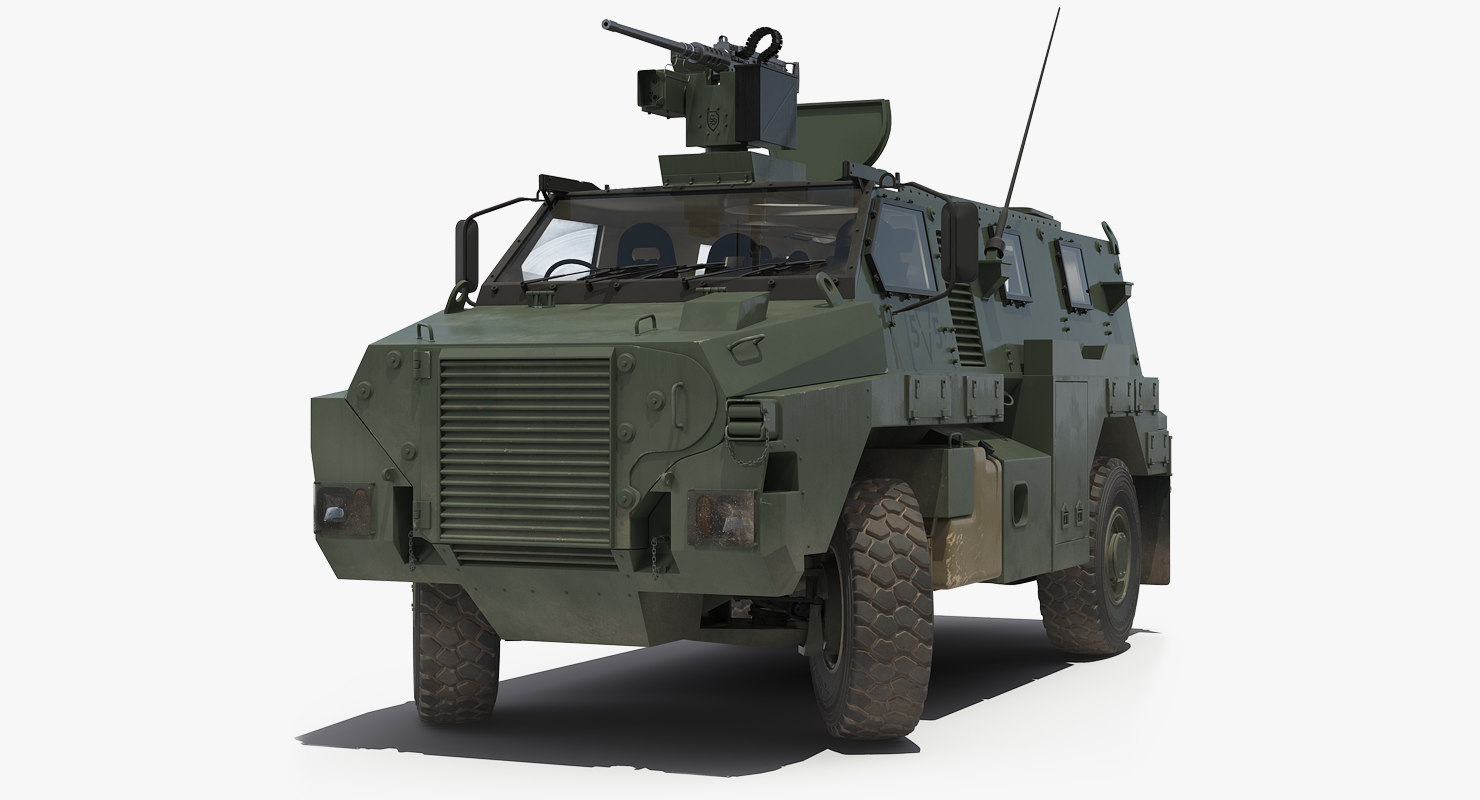 Bushmaster protected infantry vehicle 3D model - TurboSquid 1306537