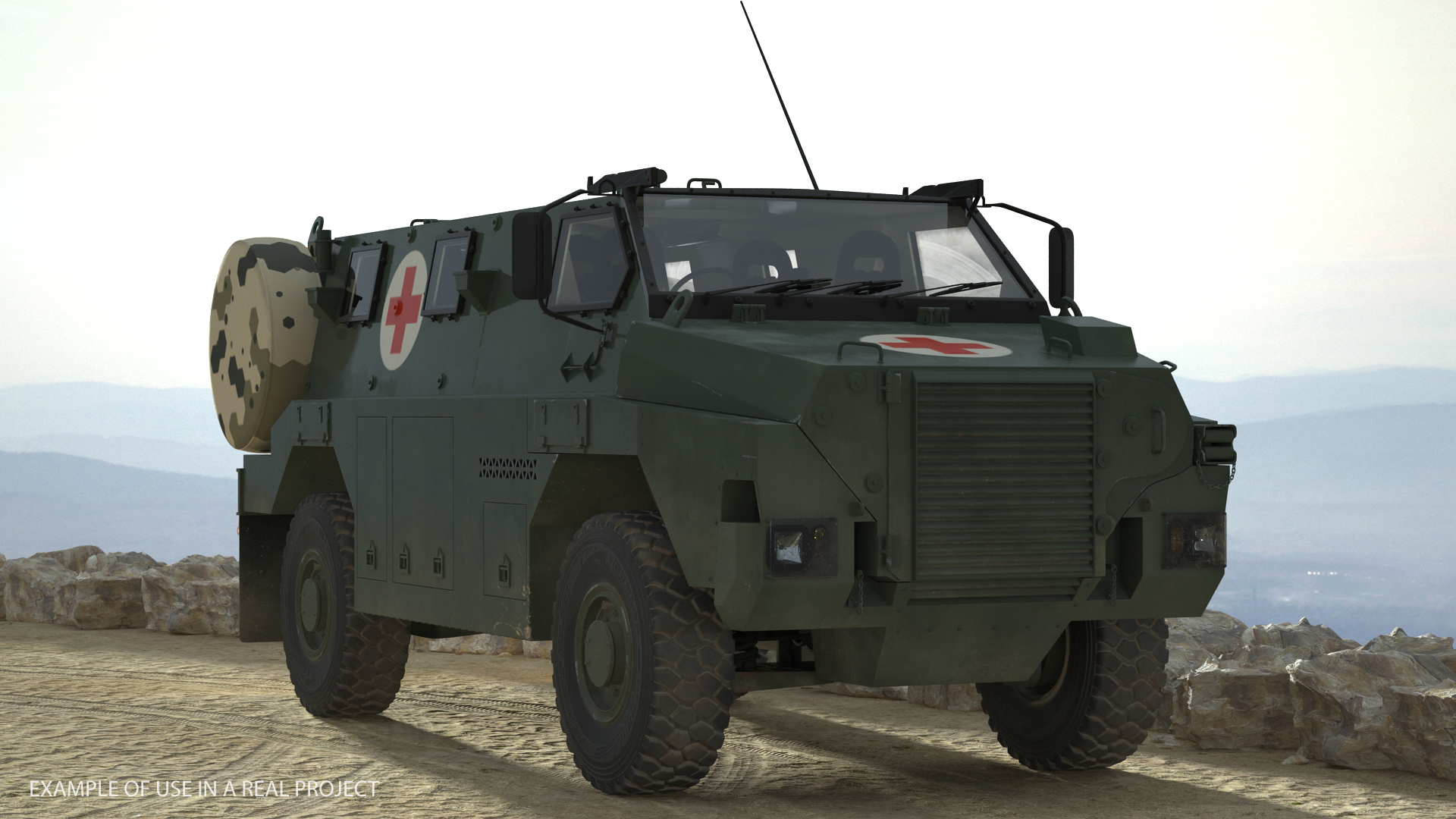 3D medic bushmaster mr6 rigged - TurboSquid 1306563