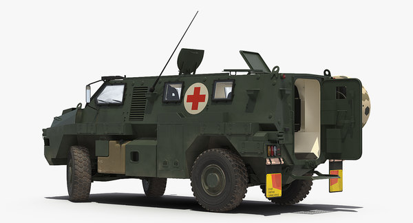 3D medic bushmaster mr6 rigged - TurboSquid 1306563