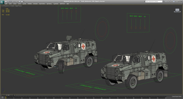 3D medic bushmaster mr6 rigged - TurboSquid 1306563