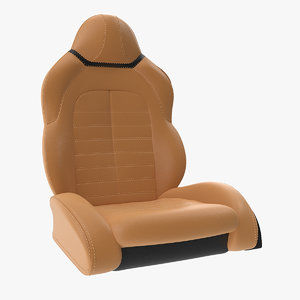 Car Seat 3D Models for Download | TurboSquid