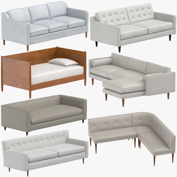 Free Sofa 3D Models for Download | TurboSquid