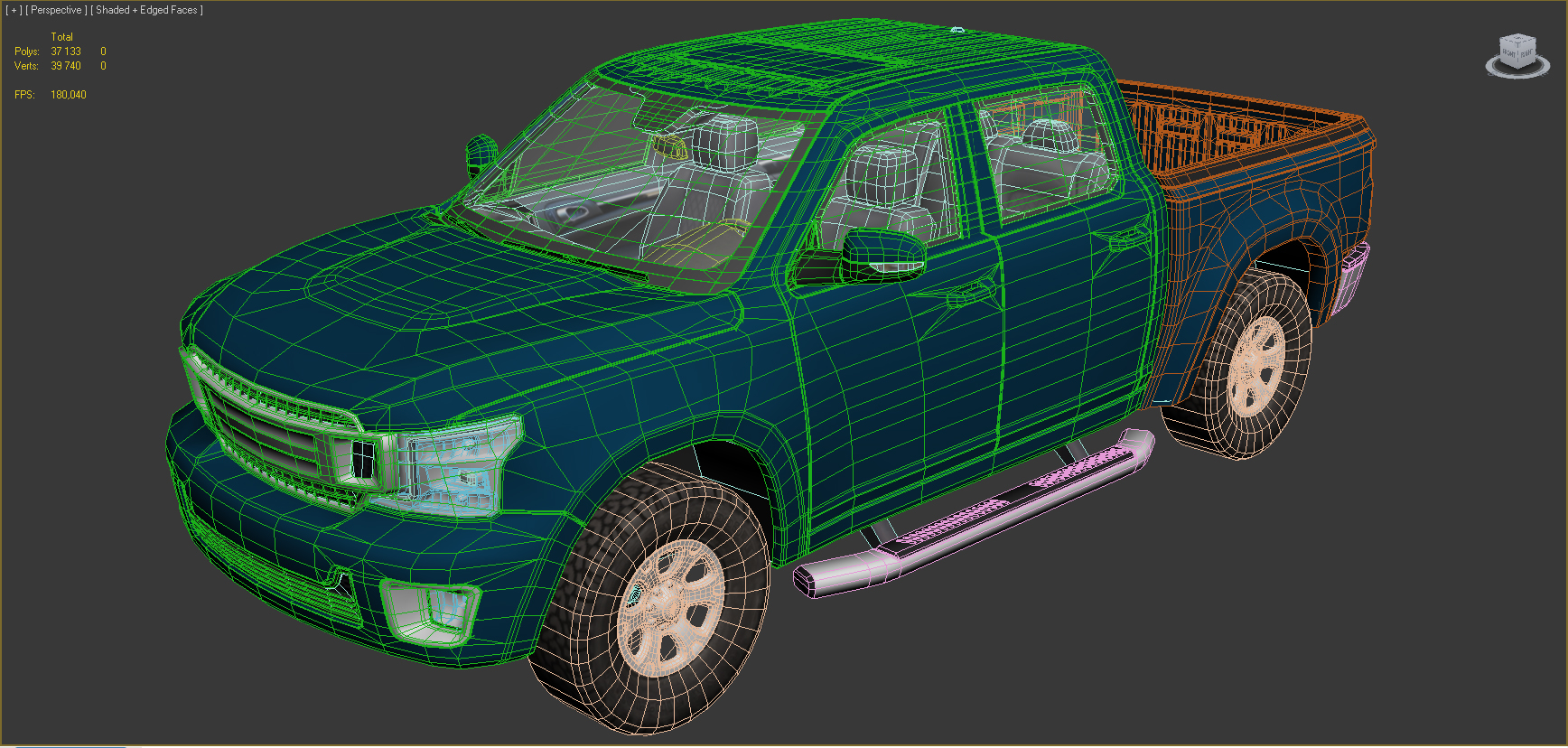 3D model generic pickup - TurboSquid 1307001