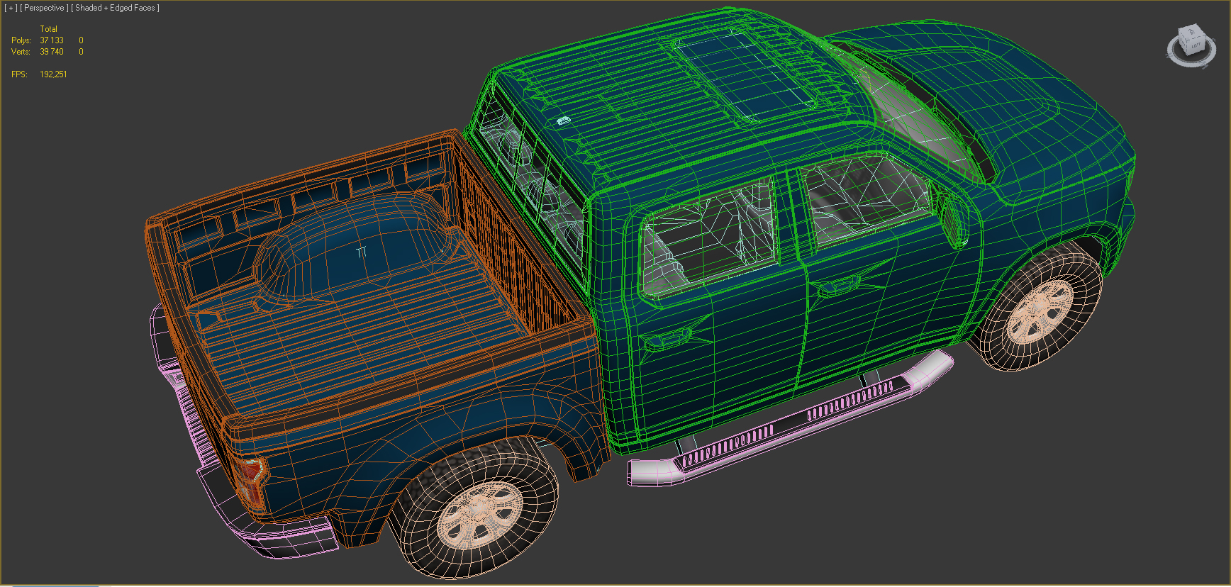 3D model generic pickup - TurboSquid 1307001