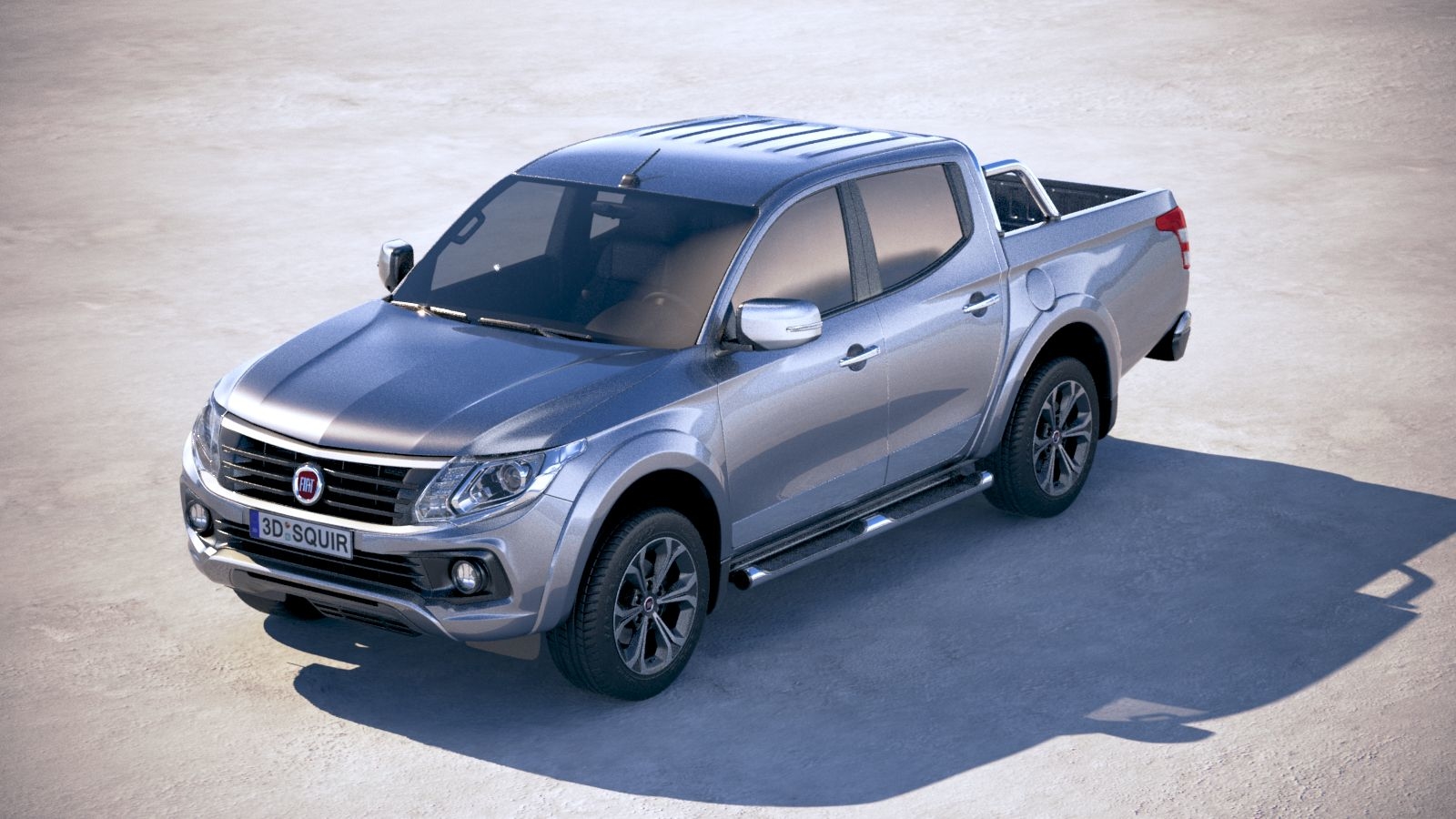 modelo 3d Fiat Fullback 2018 - TurboSquid 1307004