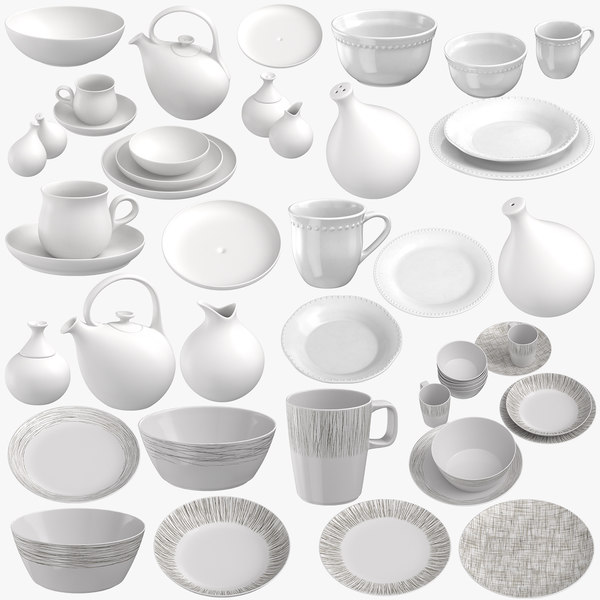 Dinner Plate 3D Models for Download | TurboSquid