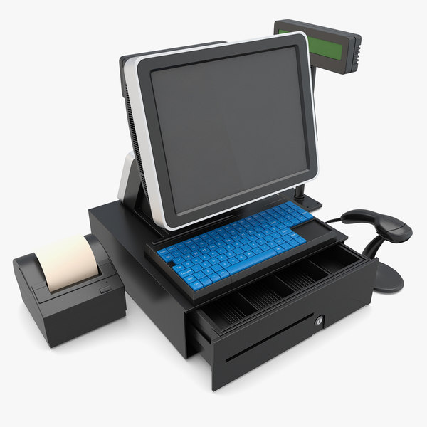 Cash Register 3D Models for Download | TurboSquid