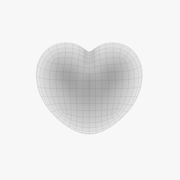 3D cartoon heart model - TurboSquid 1307532