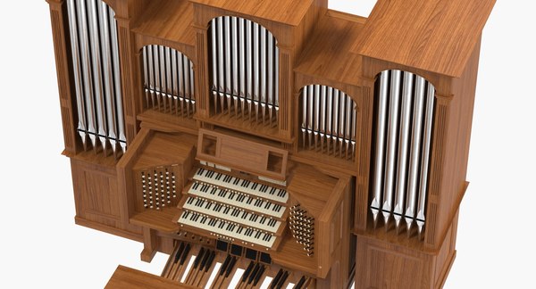 3D church pipe organ model - TurboSquid 1307583