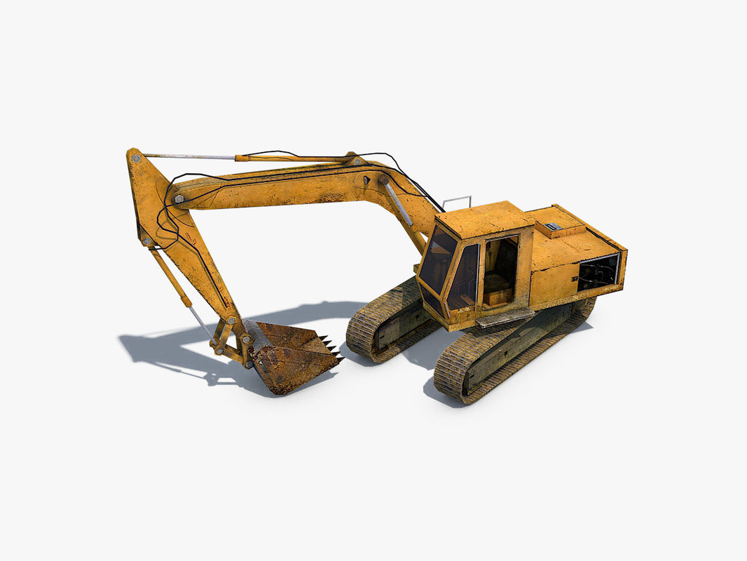 Excavator 3D - TurboSquid 1307792