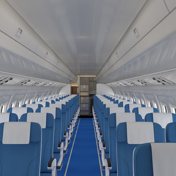 airplane door interior 3d max