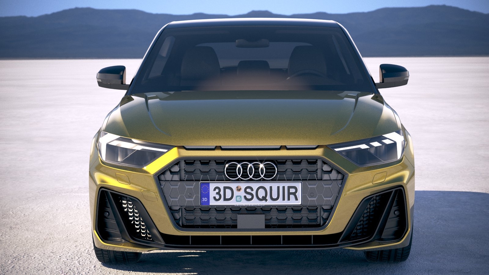 3D audi a1 2019 model - TurboSquid 1308005