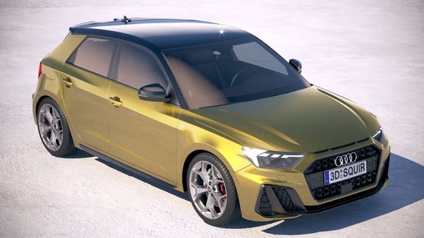 3D audi a1 2019 model - TurboSquid 1308005