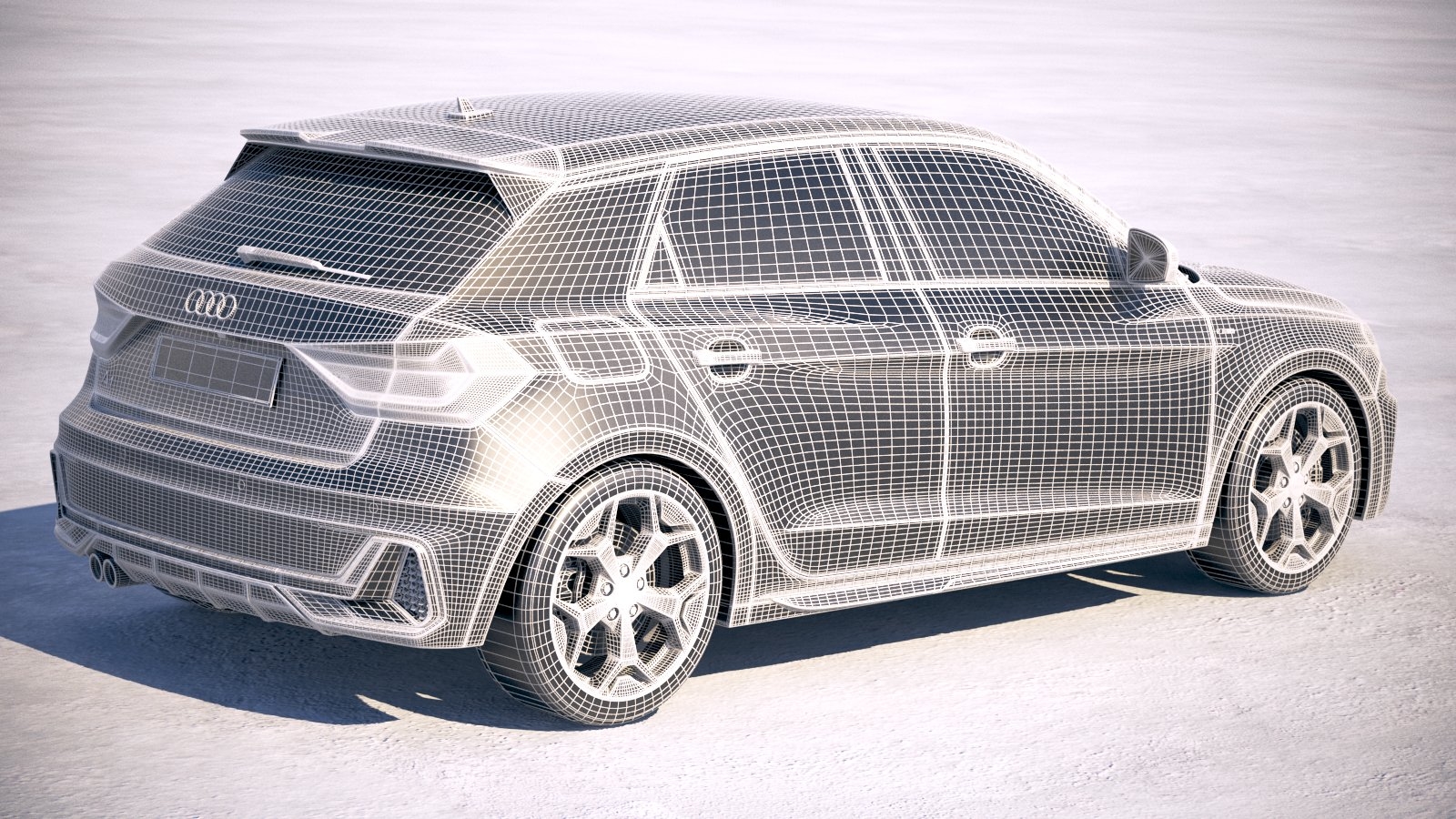 3D audi a1 2019 model - TurboSquid 1308005