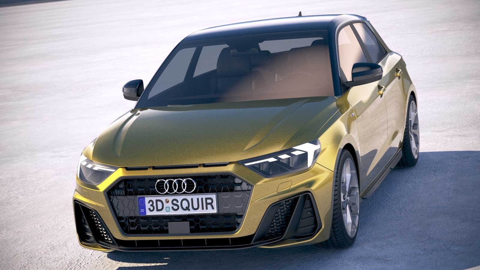 3D audi a1 2019 model - TurboSquid 1308005