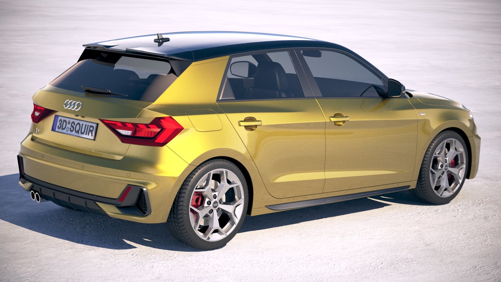 3D audi a1 2019 model - TurboSquid 1308005