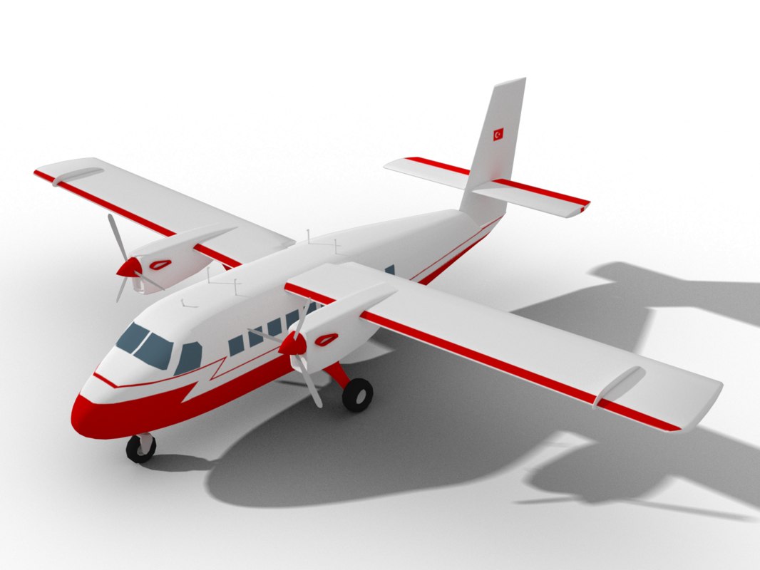 Dhc-6 twin otter model - TurboSquid 1308024
