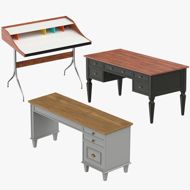 3D model desks - TurboSquid 1308120