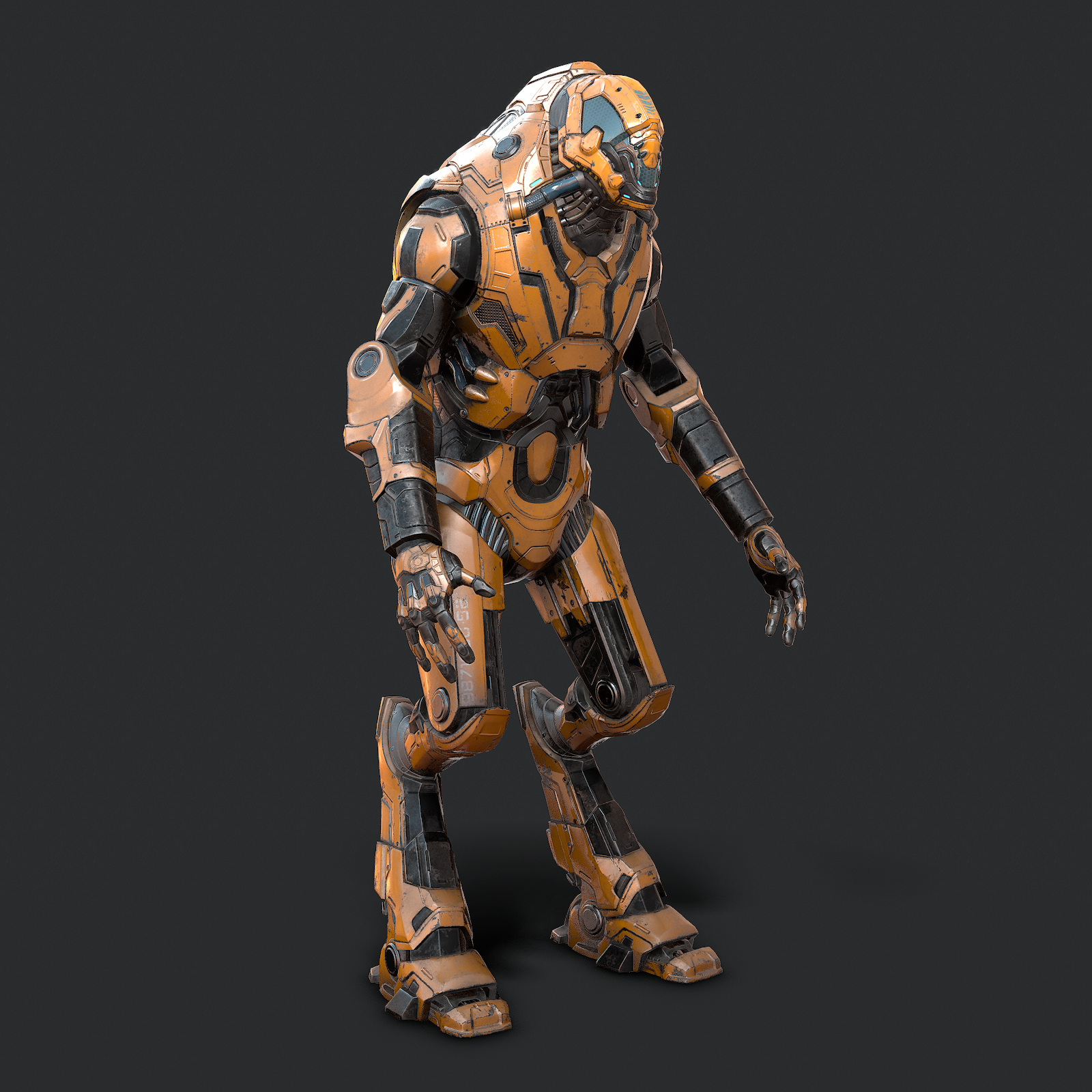 3D robot model - TurboSquid 1308234