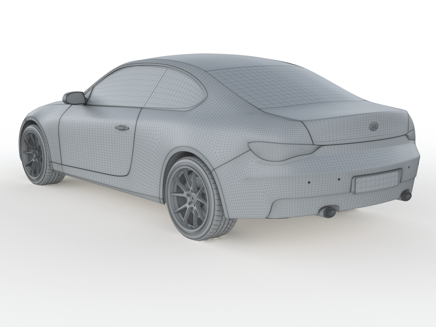 3D generic car - TurboSquid 1308648