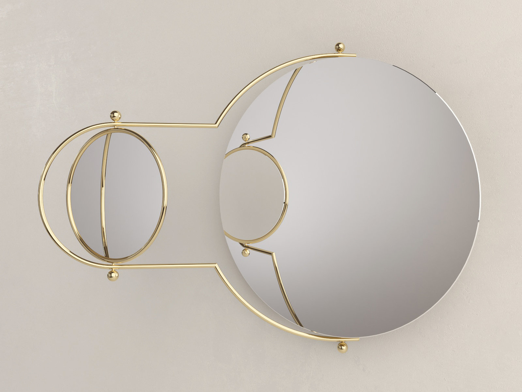 Free orbit wall mirror 3D model - TurboSquid 1308754