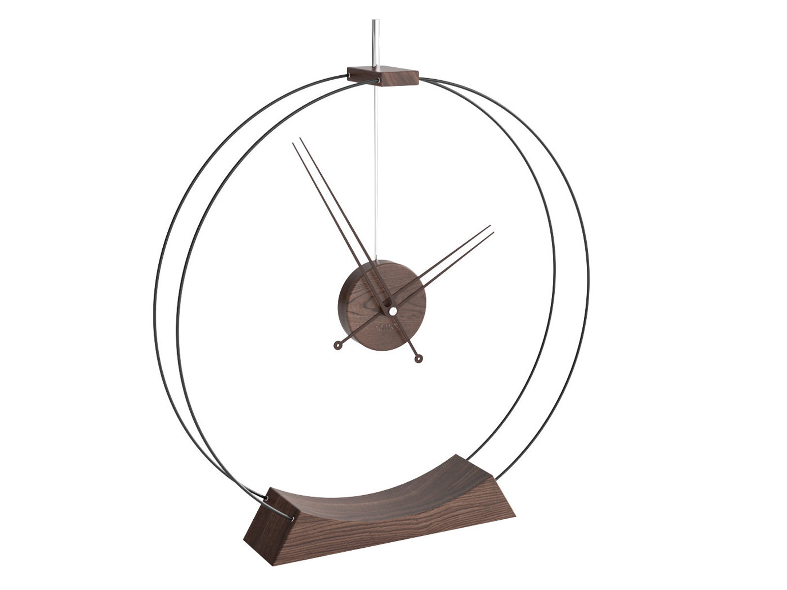 Free double rings desk clock 3D model - TurboSquid 1308810
