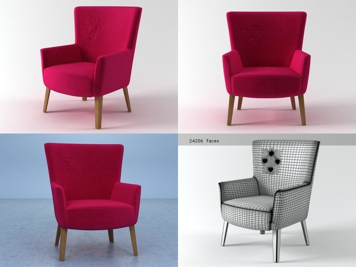 Free 3D chair single model - TurboSquid 1308901